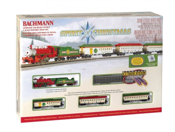 Bachmann Trains N Scale Spirit of Christmas Ready to Run Electric ...